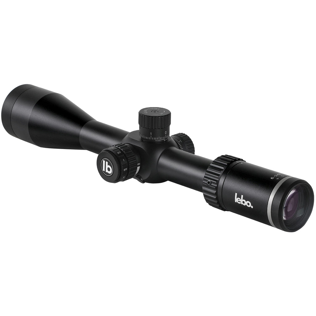 LEBO Opitcs 6-24x50 FFP Rifle Scope with BDC, HD Glass with Low Light ...